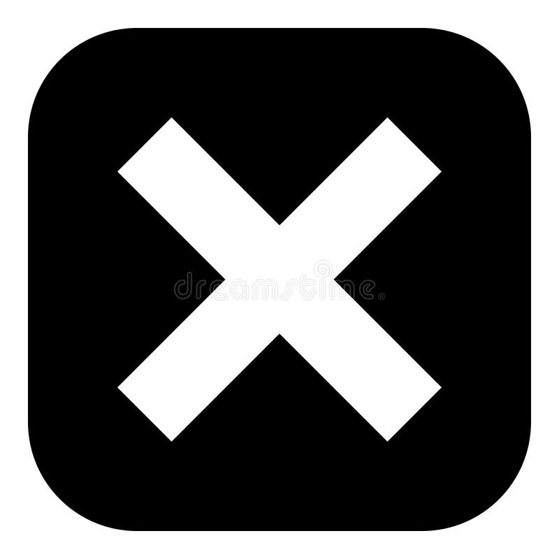 Crossing and app icon stock vector. Illustration of cross - 244957537