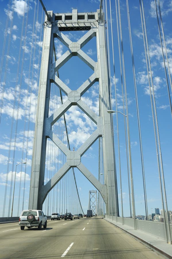 Deleware Bridge Bay and Sky Stock Image - Image of delaware, deleware ...