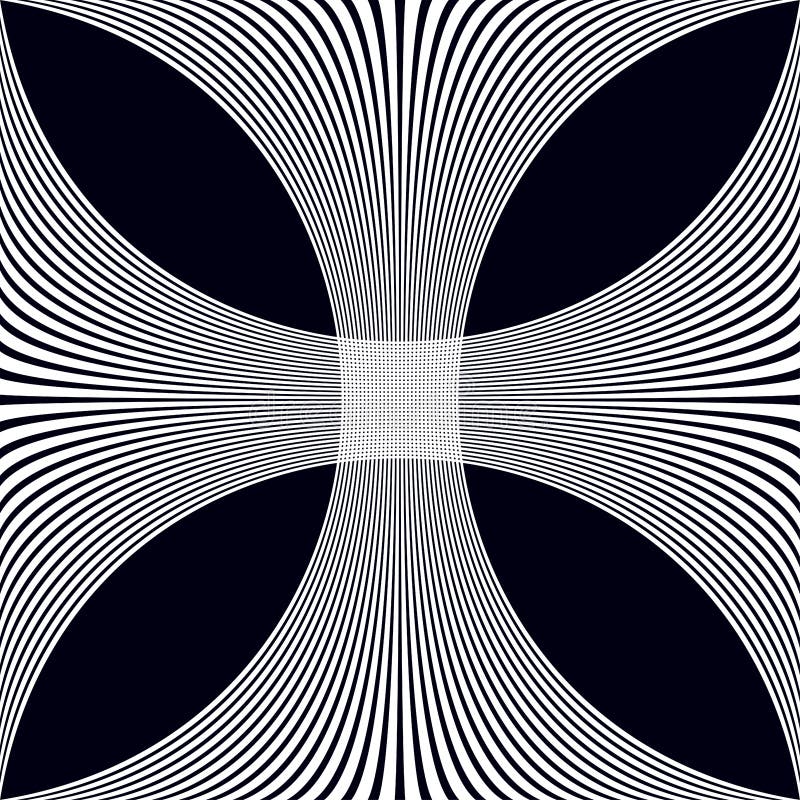 Crossing, Intersecting Lines Abstract Geometric Vector Pattern, Texture ...