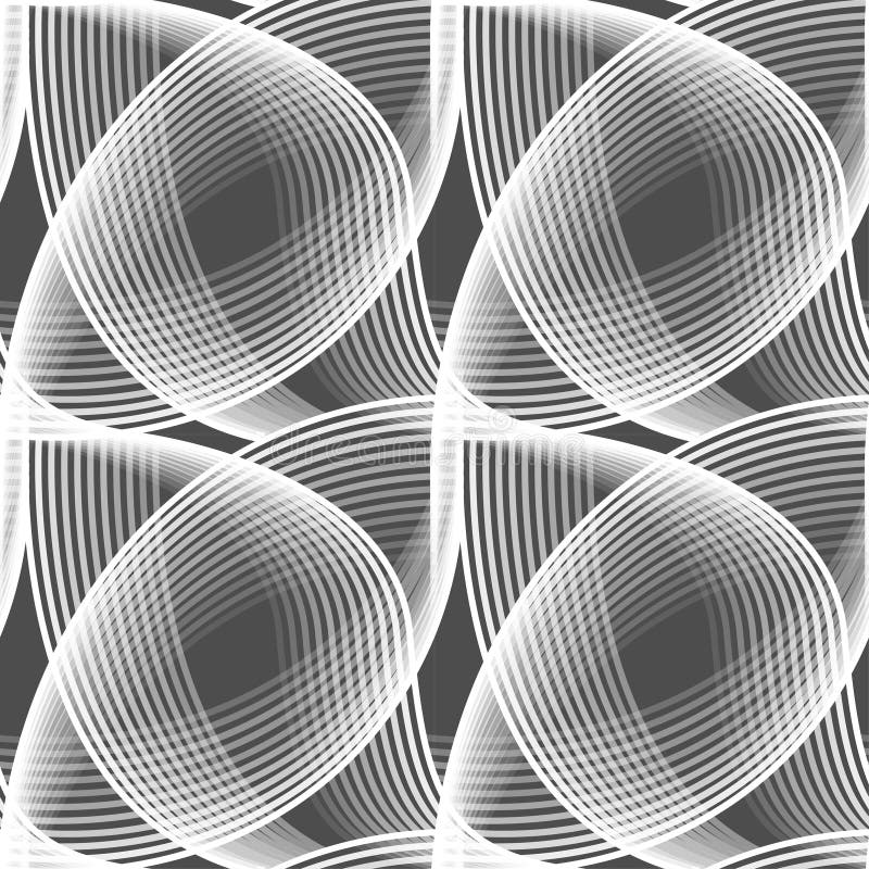 Crossing Lines Seamless Pattern Stock Vector - Illustration of form ...