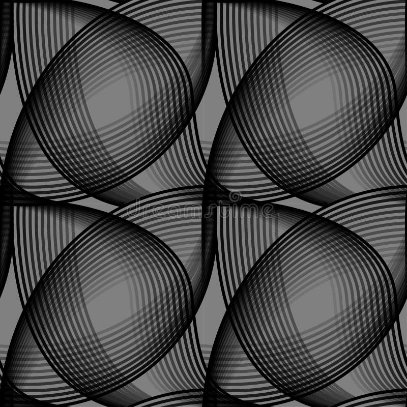 Crossing Lines Seamless Pattern Stock Vector - Illustration of grating ...