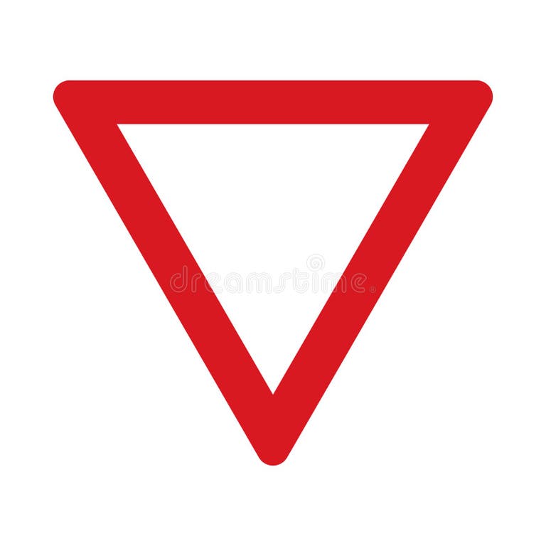 Crossing with a Priority Road Stock Vector - Illustration of roadway ...