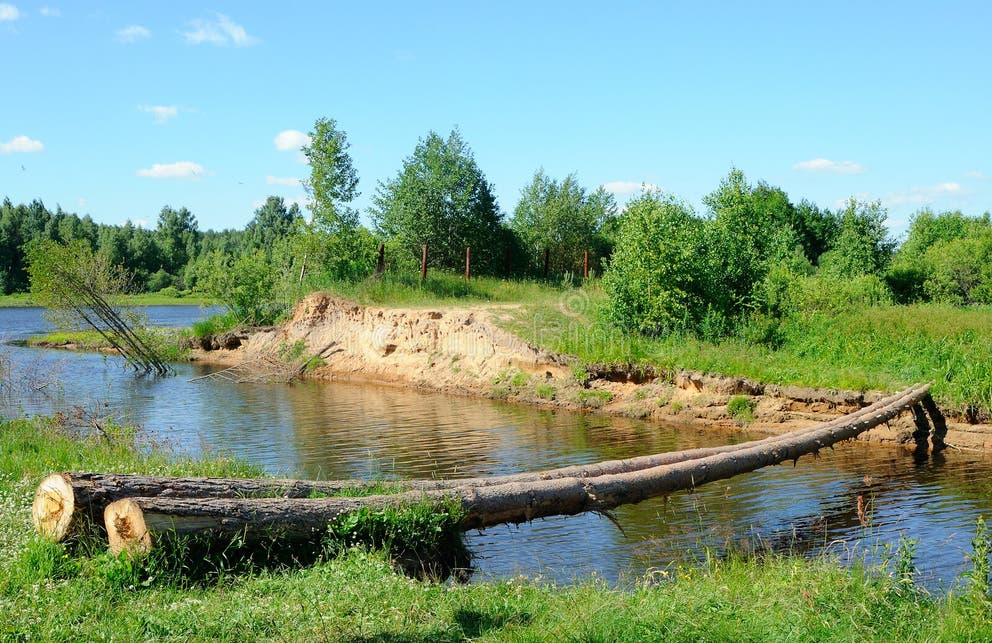 Crossing of the strait stock photo. Image of erosion - 31900626