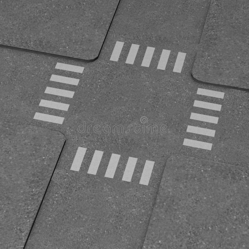 Crossroad stock illustration. Illustration of graphics - 11515027