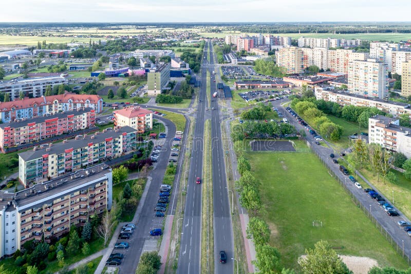 Crossroad in the city stock photo. Image of speed, cityscape - 118836342