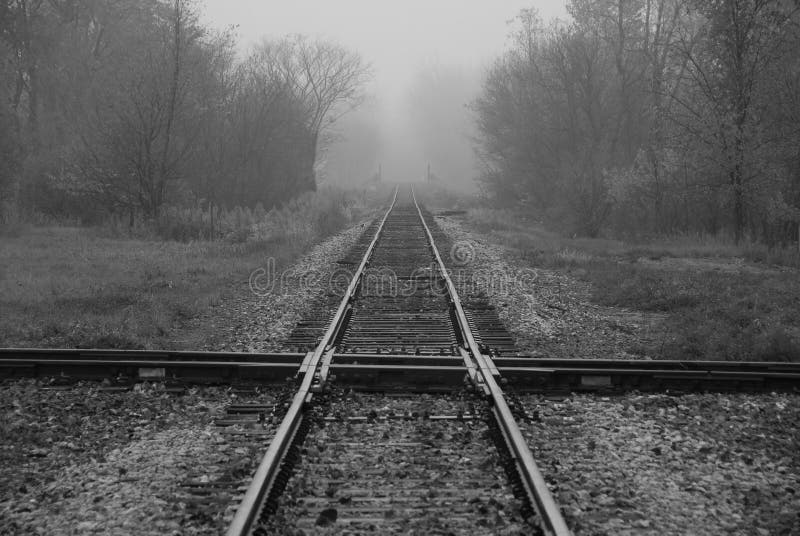 The Crossroads stock image. Image of crossroad, rail - 16754023