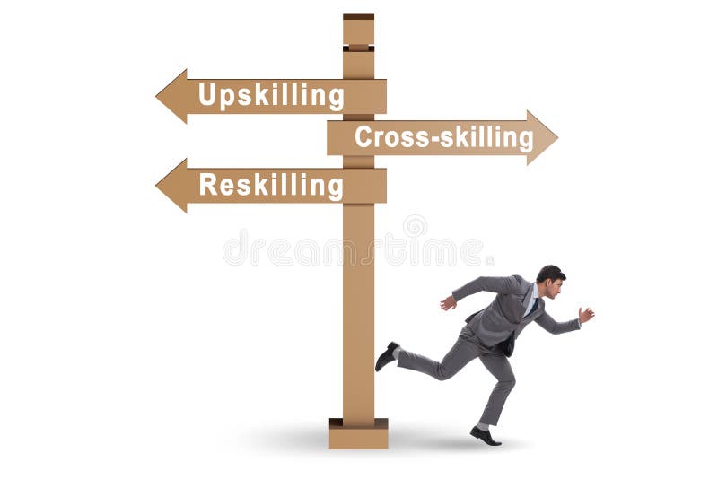 At the Crossroads Choosing between Up-skilling and Re-skilling Stock ...