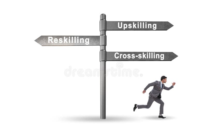 At the Crossroads Choosing between Up-skilling and Re-skilling Stock ...