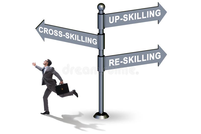 At the Crossroads Choosing between Up-skilling and Re-skilling Stock ...