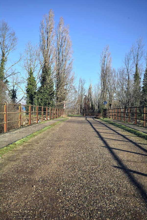 Crossroads between a Dirt Path Stock Image - Image of farmer ...