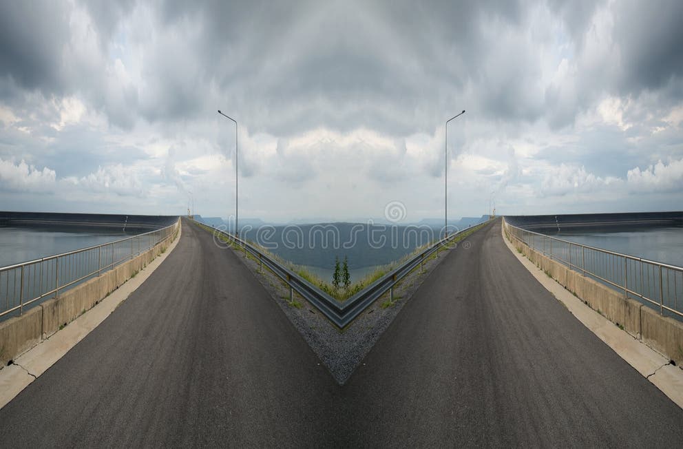 Crossroads Spliting Two Ways Stock Photos - Free & Royalty-Free Stock ...