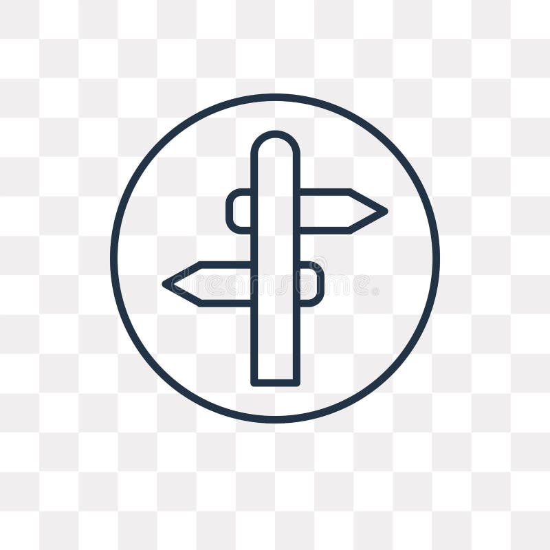 Crossroads Icon Vector for Graphic Design, Logo, Website, Social Media ...