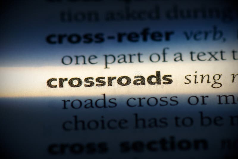Crossroads stock photo. Image of learn, english, idea - 161578314