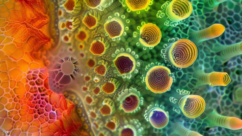 A Crosssection of a Developing Seed Captured at a Cellular Level ...