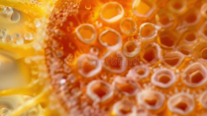 A Crosssection of a Pollen Grain Revealing Its Layered Structure with a ... A Crosssection of a Pollen Grain Revealing Its Layered Structure with a ...