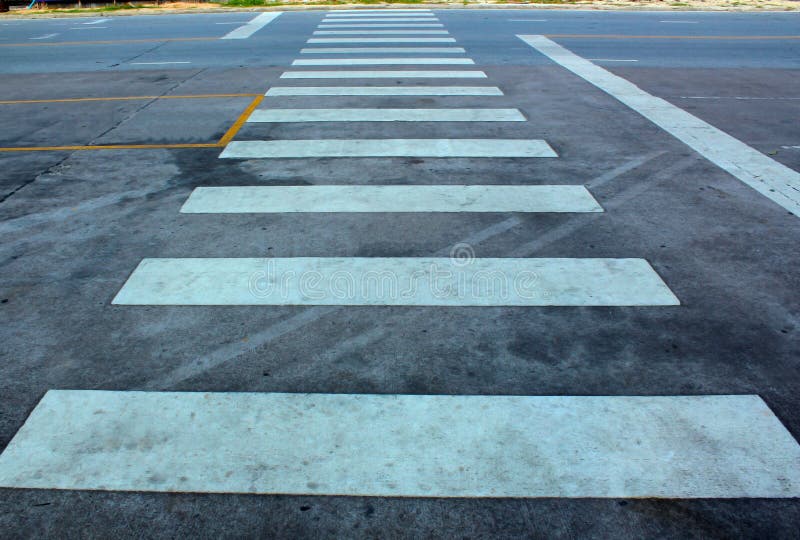 Crosswalk stock photo. Image of road, city, pattern, pedestrian - 77209278