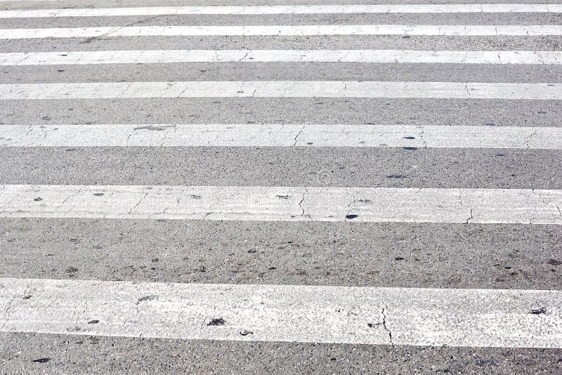 Crosswalk on a road. stock image. Image of texture, side - 107944739