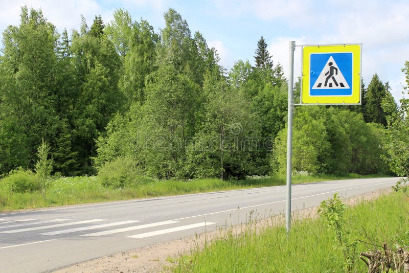 Crosswalk stock photo. Image of nature, curve, landscape - 56504652