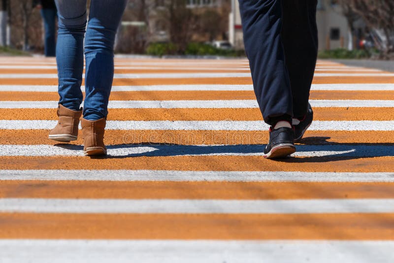 Crosswalk and people stock image. Image of strip, white - 70683871