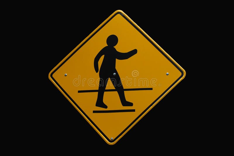 Yellow Crosswalk Sign Stock Images - Download 1,562 Royalty Free Photos