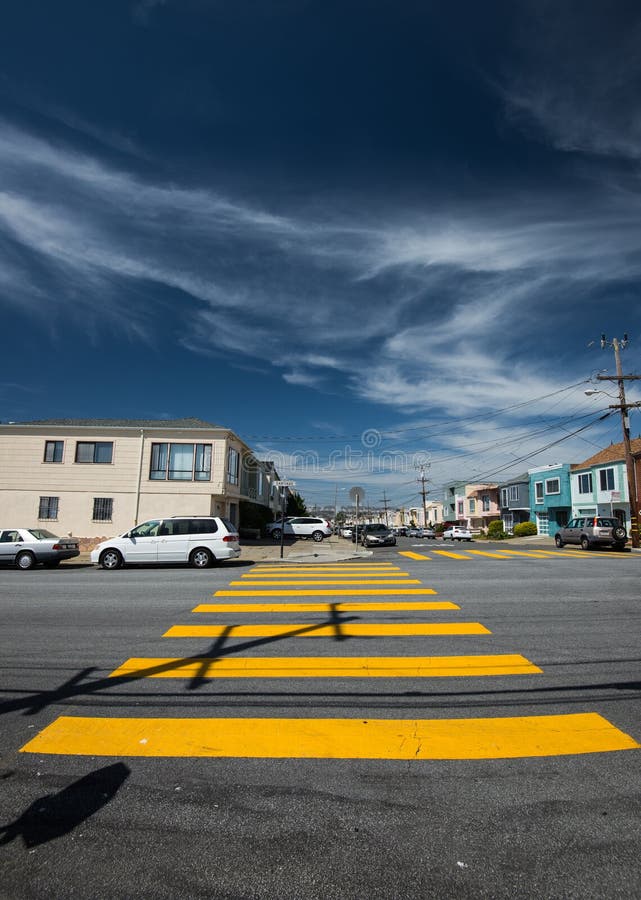 Crosswalk stock photo. Image of striped, avenue, zebra - 39885876