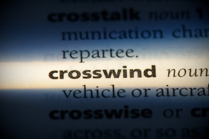 Crosswind stock photo. Image of macro, thesaurus, minimal - 161578320