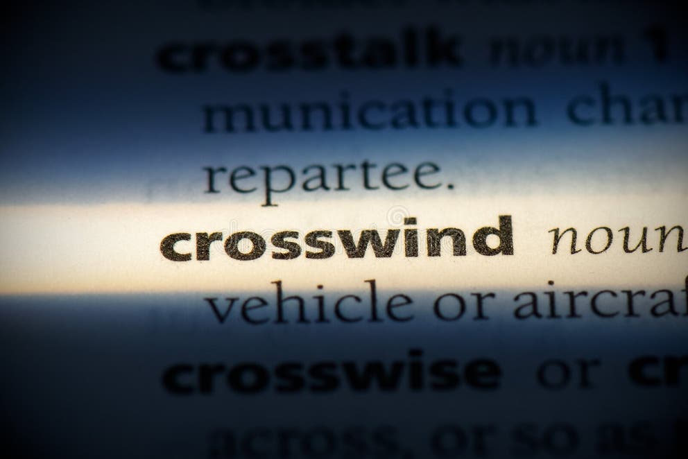 Crosswind stock photo. Image of macro, thesaurus, minimal - 161578320