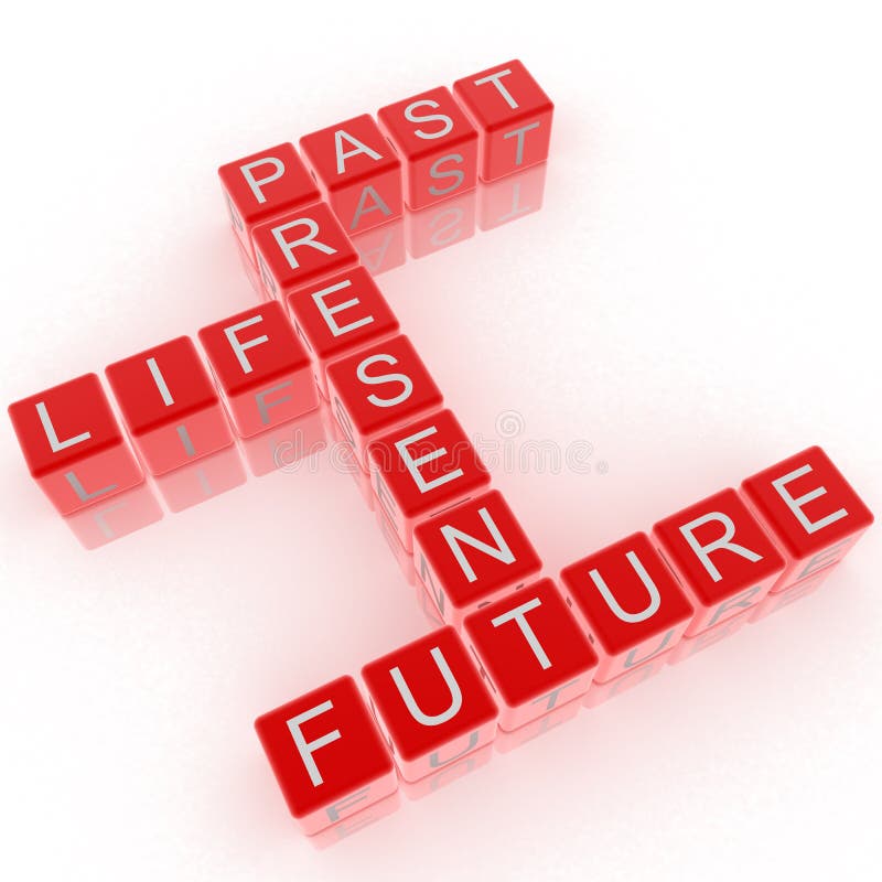 Past present future stock illustration. Illustration of concept - 27739332