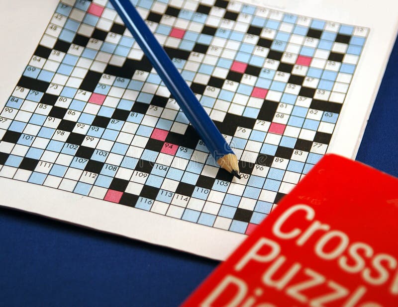 Crossword Puzzle stock image. Image of thinking, puzzles - 1636675
