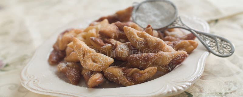 Crostoli stock image. Image of crostoli, sweet, culture - 23474123