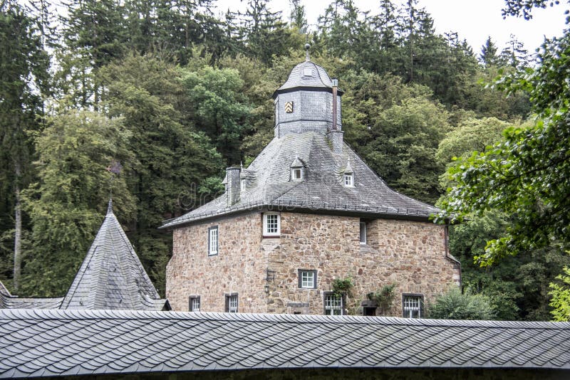 Crottorf Castle in Friesenhagen Stock Photo - Image of crott, natural ...
