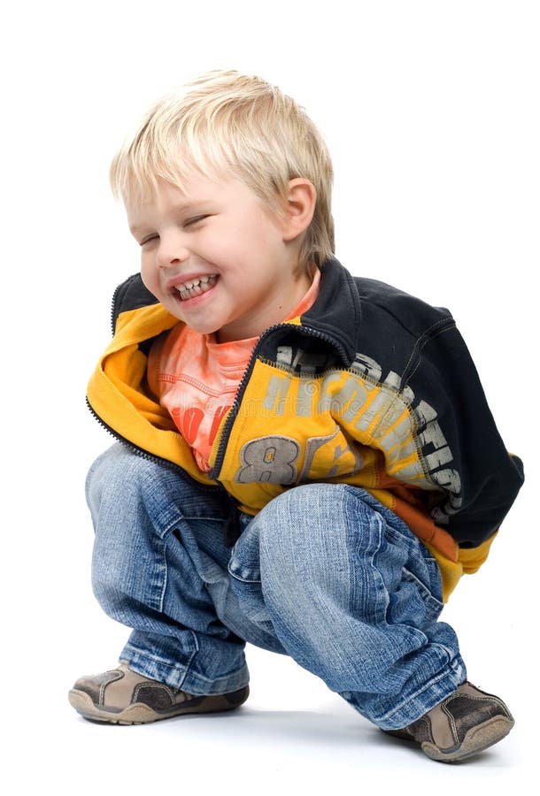 Crouching Little Boy stock image. Image of expressive - 1876055 Crouching Little Boy stock image. Image of expressive - 1876055
