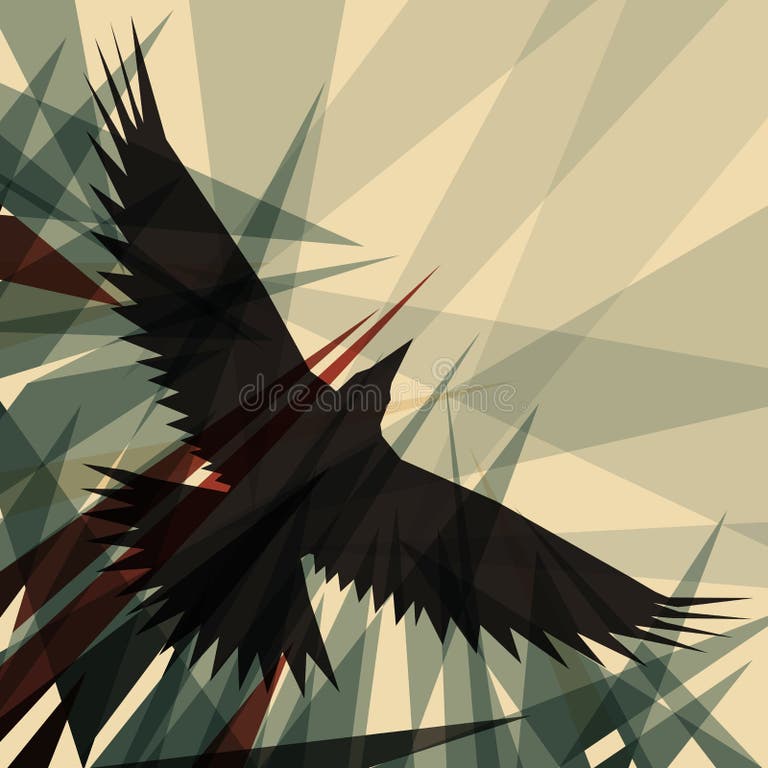 Flying Crow Stock Illustrations – 7,926 Flying Crow Stock Illustrations ...
