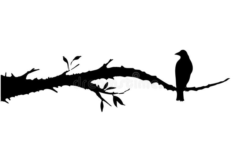 Crow Outline Stock Illustrations – 5,557 Crow Outline Stock ...