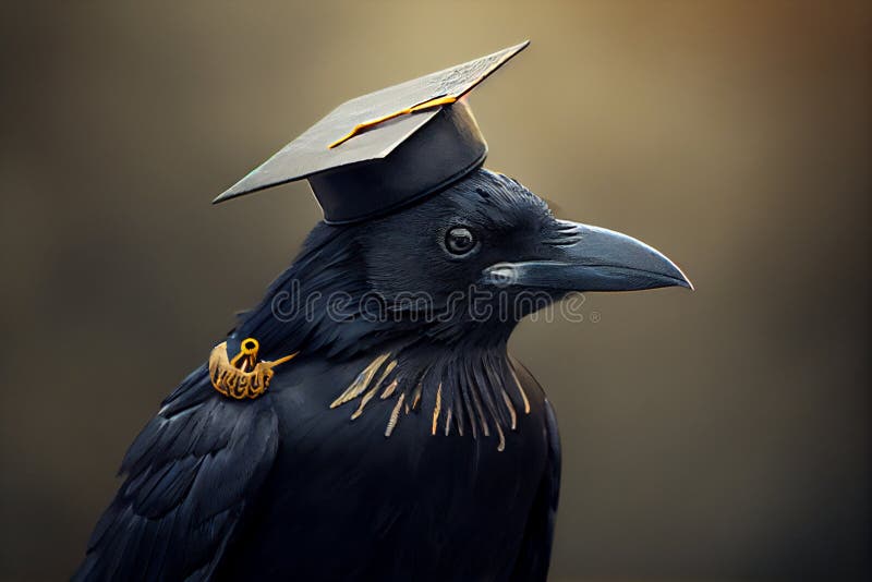 Academic Crow Stock Illustrations – 21 Academic Crow Stock ...