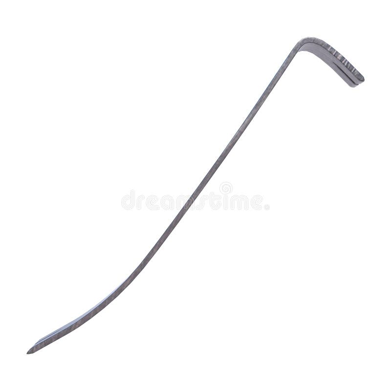 Crowbar stock illustration. Illustration of force, metal - 35546870