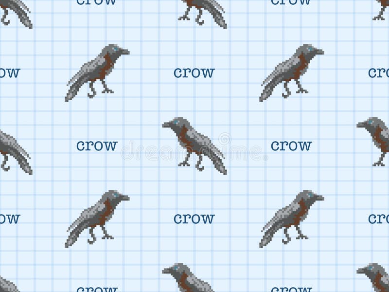 Crow Pixel Stock Illustrations – 106 Crow Pixel Stock Illustrations ...