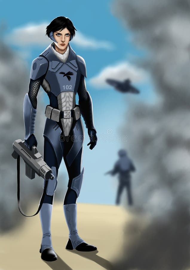 Crow stock illustration. Illustration of raven, commander - 56969825