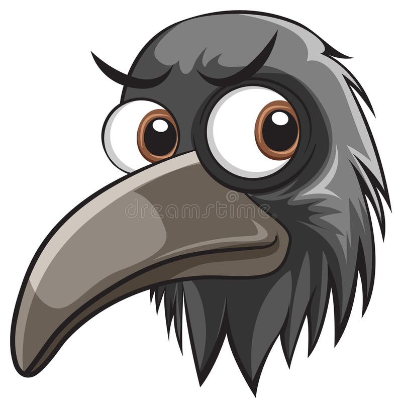 Crow Cartoon Head Stock Illustrations – 943 Crow Cartoon Head Stock ...