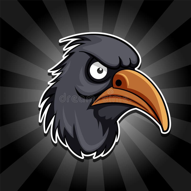 Crow Cartoon Head Stock Illustrations – 839 Crow Cartoon Head Stock ...