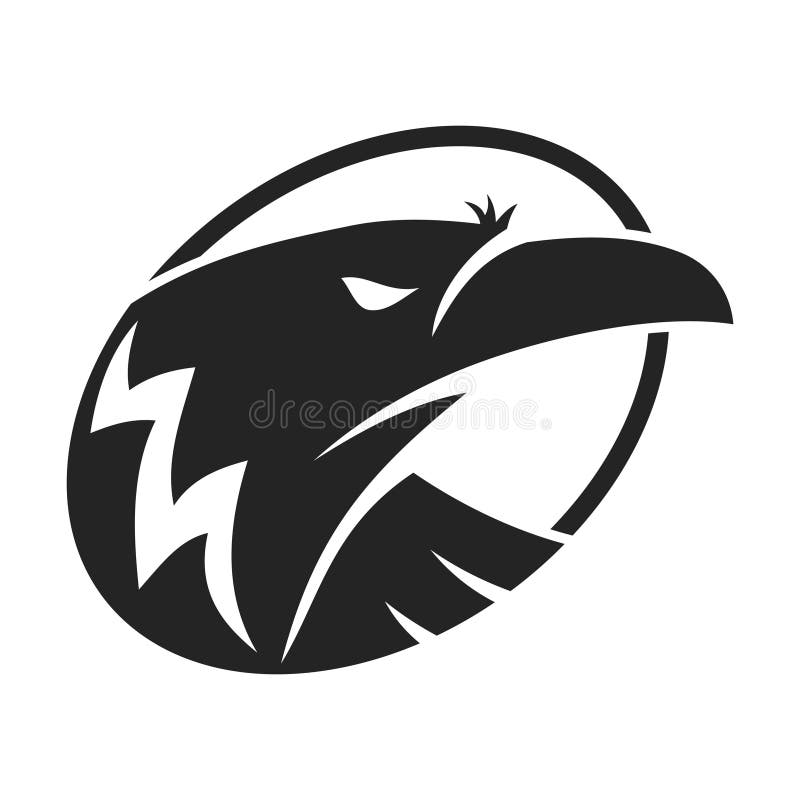 Crow Logo Template Isolated. Brand Identity. Icon Abstract Vector ...