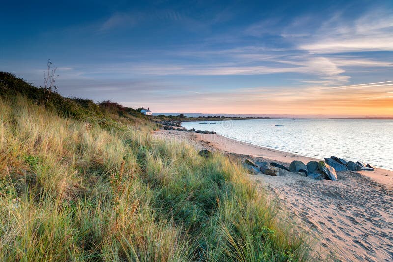 The Beach at Crow Point stock photo. Image of crow, dunes - 78337548