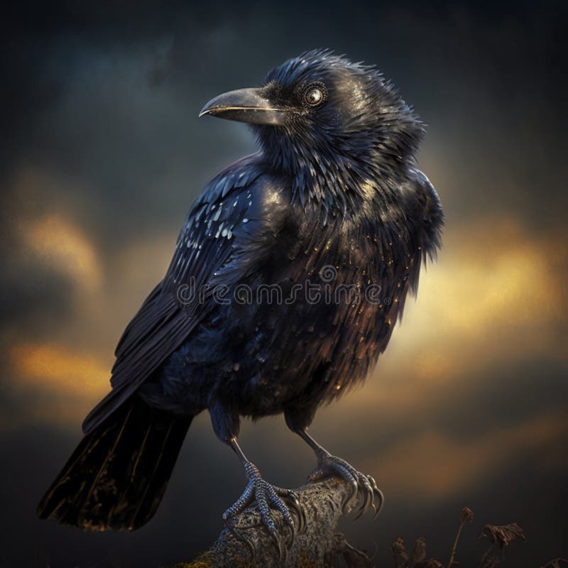 Crow Eat Stock Illustrations – 59 Crow Eat Stock Illustrations, Vectors ...