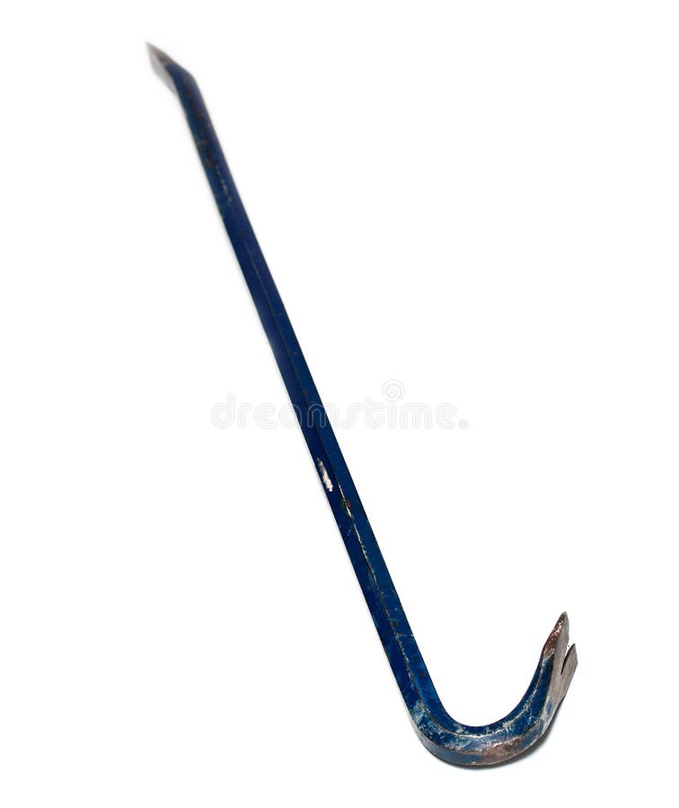 Rusty Old Crowbar stock photo. Image of worn, crowbar - 18433478
