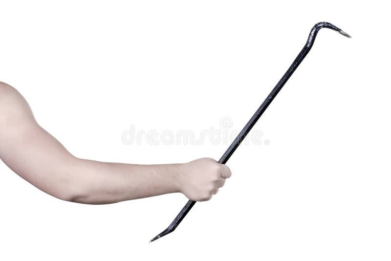 New black crowbar stock image. Image of instrument, repair - 227865613