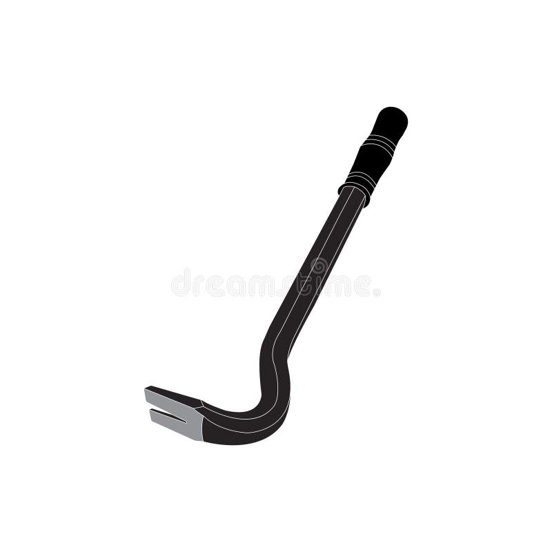 Crowbar image design stock vector. Illustration of vector - 320879830