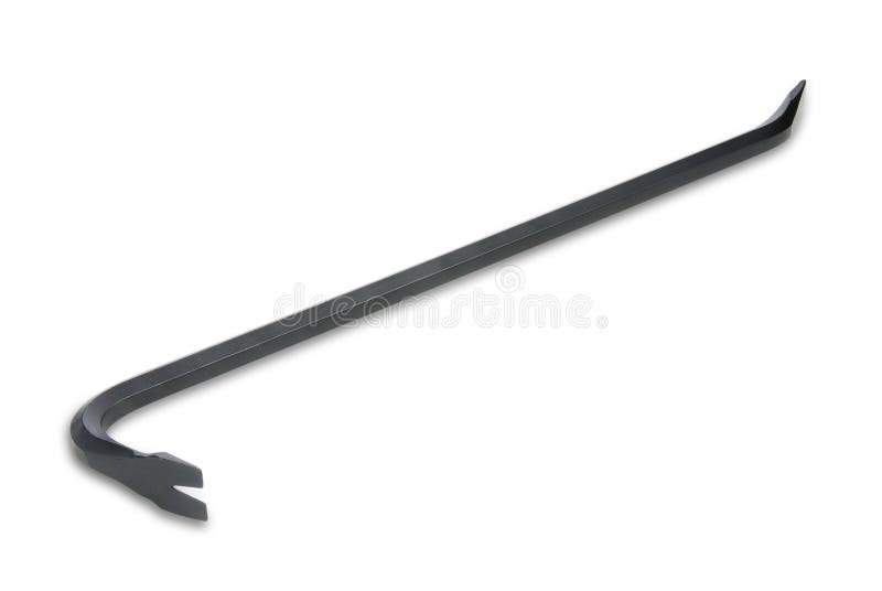 Rusty Old Crowbar stock photo. Image of worn, crowbar - 18433478