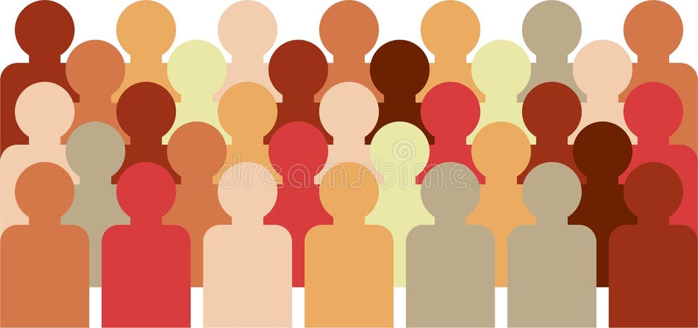 Faceless Crowd Stock Illustrations – 1,269 Faceless Crowd Stock ...