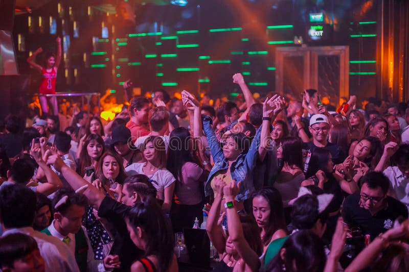 Crowd, Audience, Entertainment, Nightclub Stock Photo - Image of party ...