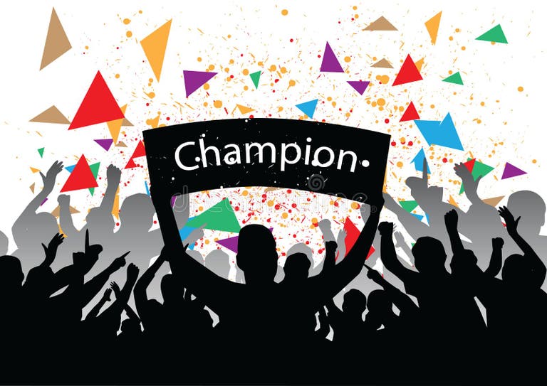 Crowd Cheering Stock Illustrations – 8,679 Crowd Cheering Stock ...